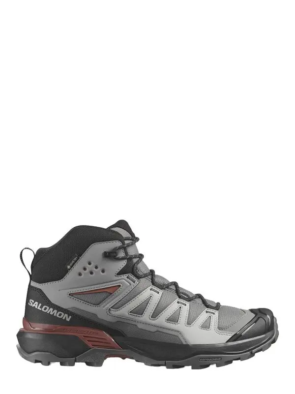 SALOMON X Ultra 360 Mid Gore-tex - Pewter/black/burnt Henna