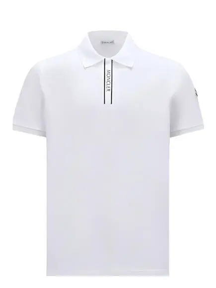 Moncler Logo Polo Ii Shirt - White