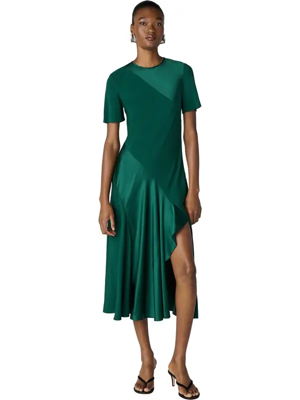 Diane Von Furstenberg Araminta Midi Dress - Evergreen