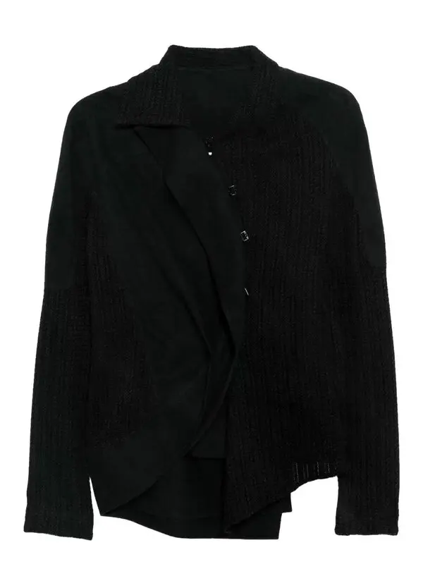 YEHUAFAN Buckle-on Blouse - Black