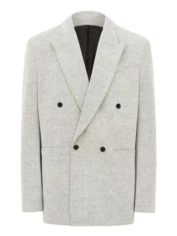 LGN LOUIS GABRIEL NOUCHI Double-breasted Jacket - Grey