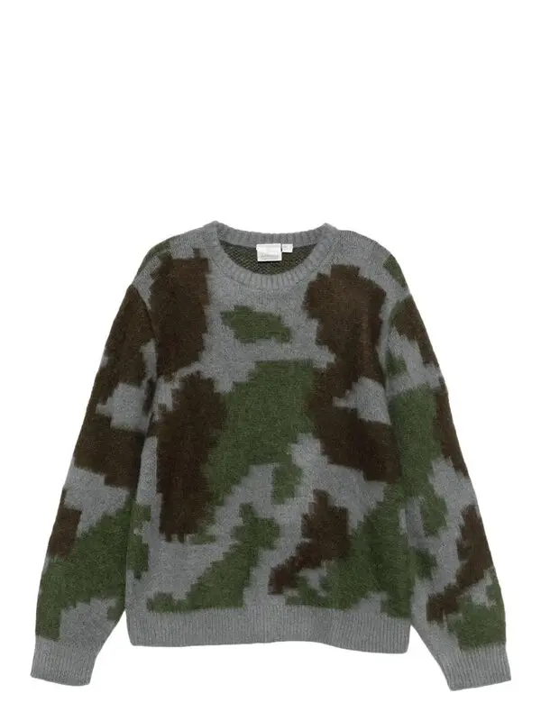 Gramicci Mohair Blend Sweater - Jungle Digi Camo