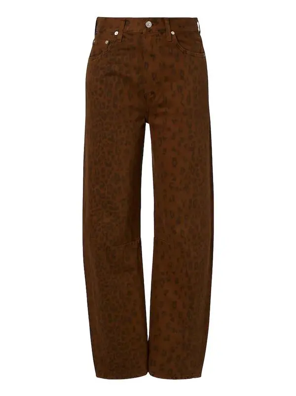 Citizens Of Humanity Miro Barrel-leg Jeans - Brown