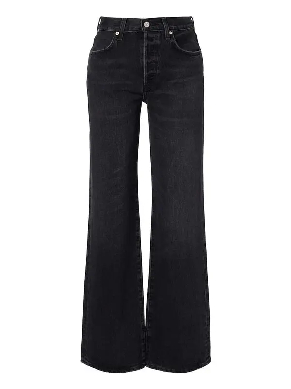 Citizens Of Humanity Annina Wide-leg Jeans - Black