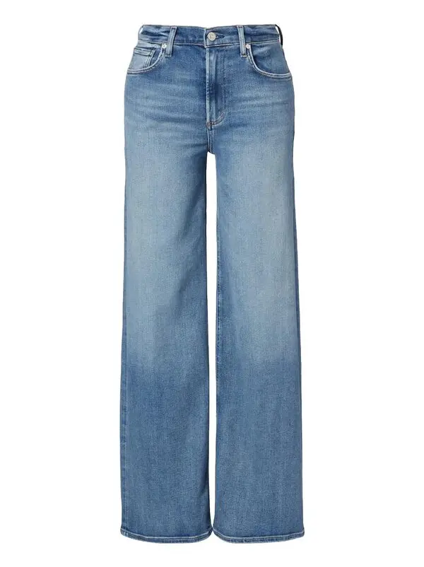 Citizens Of Humanity Lyra High-rise Wide-leg Jeans - Blue