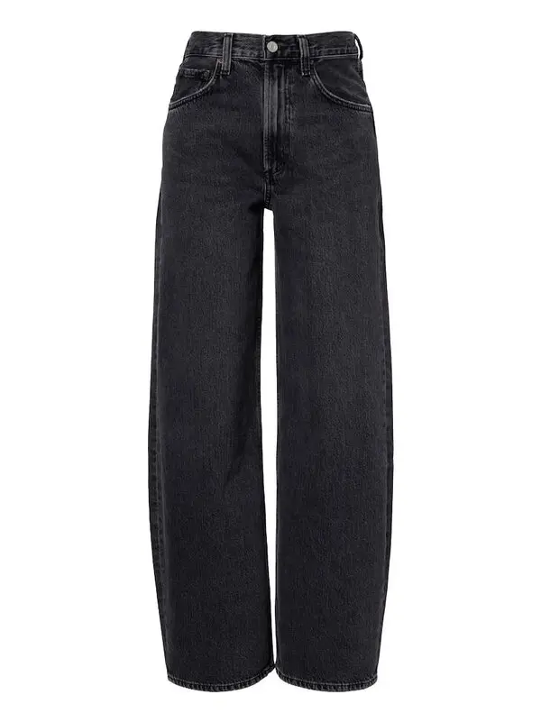 AGOLDE Low Curve Wide-leg Jeans - Grey
