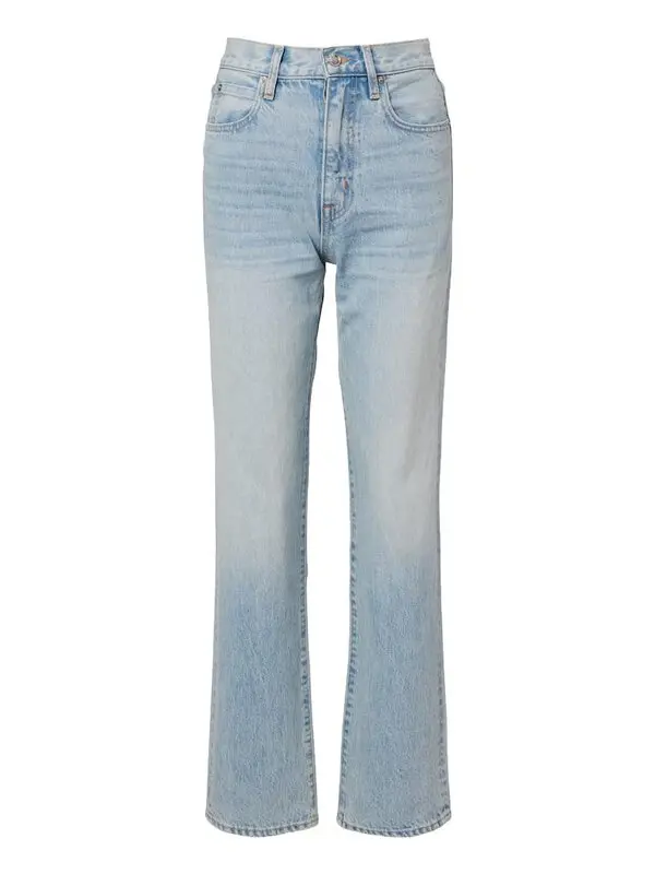 SLVRLAKE London High-rise Straight Jeans - Blue