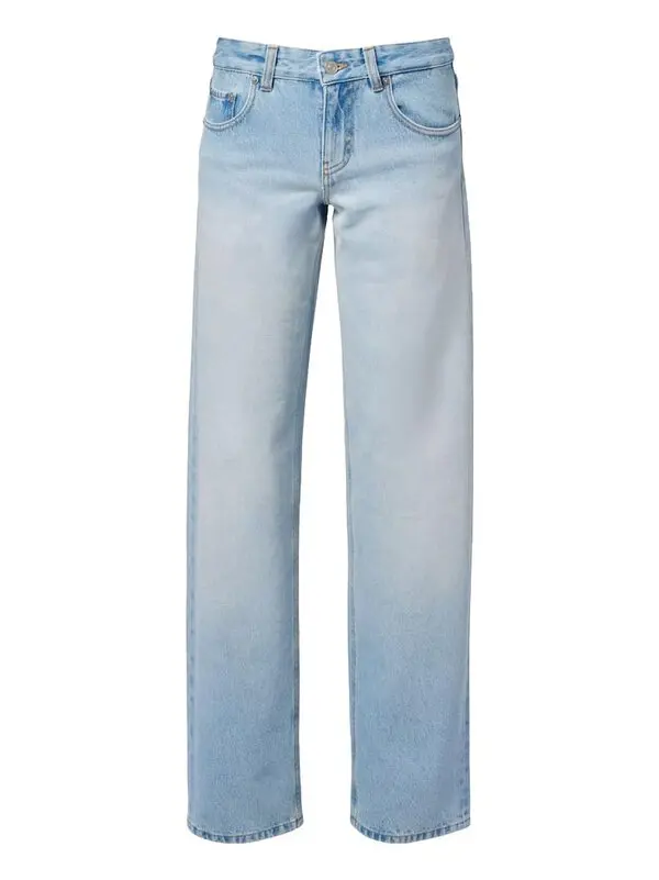 Victoria Beckham Harper Low-rise Straight Jeans - Blue