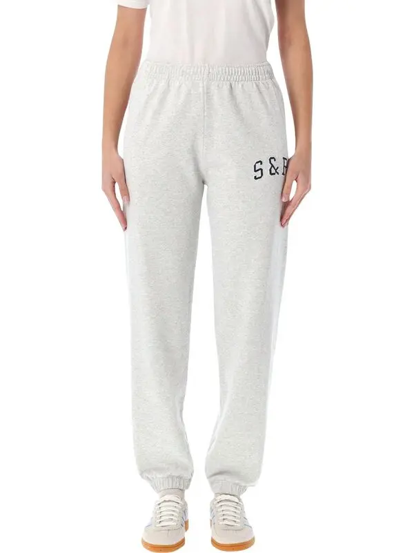 SPORTY & RICH S&r Ivy Sweatpants - Heather Gray