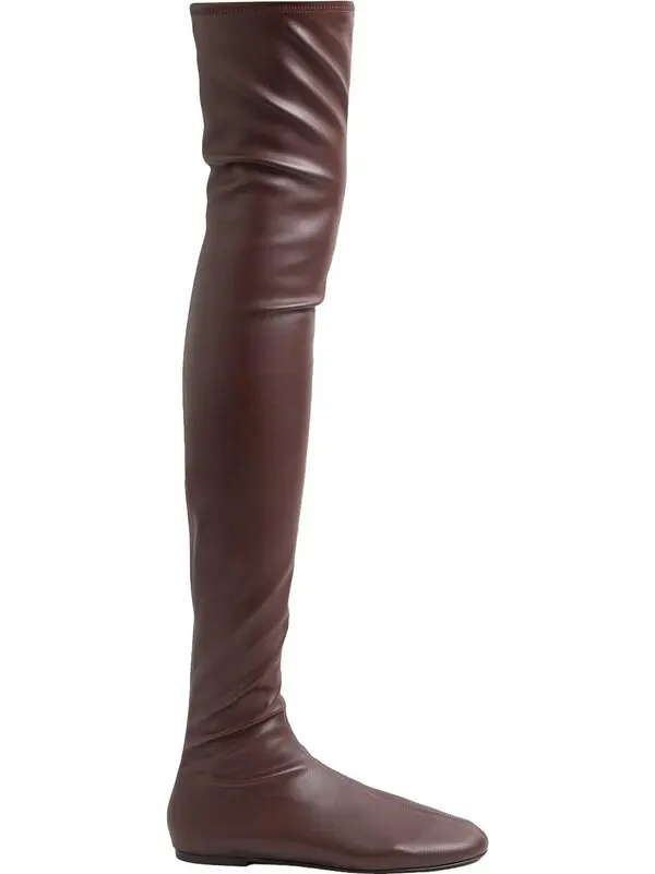 Proenza Schouler Tee Over-the-knee Boots - Burgundy