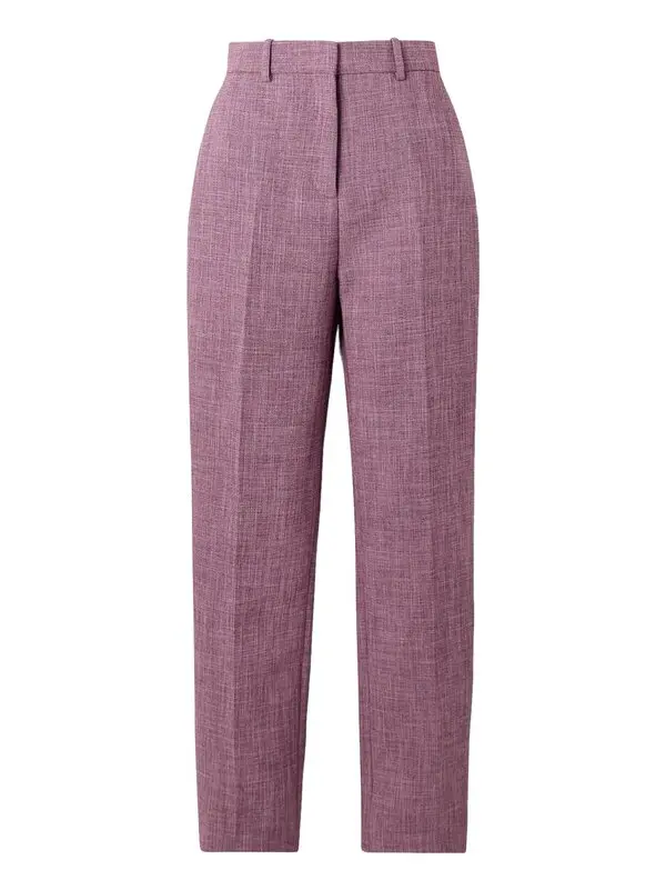 Calvin Klein Lucia Cotton-blend Skinny Pants - Purple