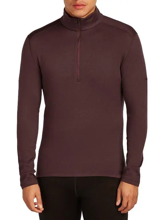 Icebreaker 260 Tech Merino Wool Half Zip Pullover - Java