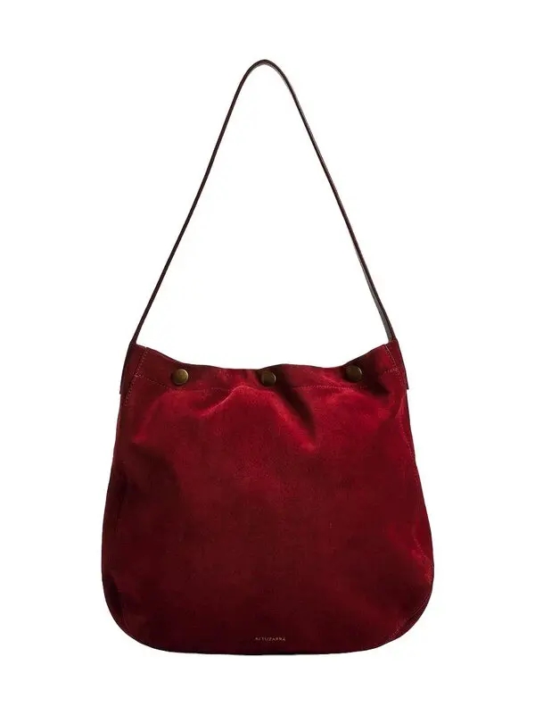 Altuzarra Leather Hobo Bag - Paprika