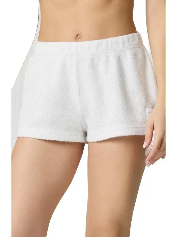 FLORENCE BY MILLS Ultrashort Terry Shorts - Light Heather Grey