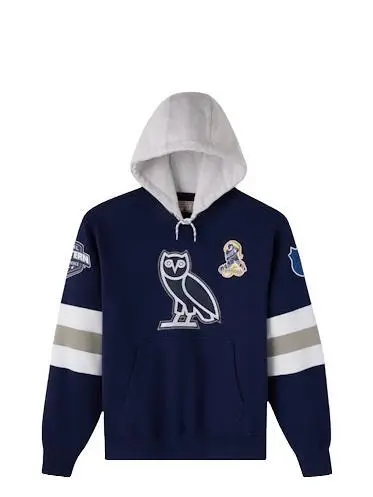 OVO Nhl Winnipeg Jets Hoodie - Navy Blue
