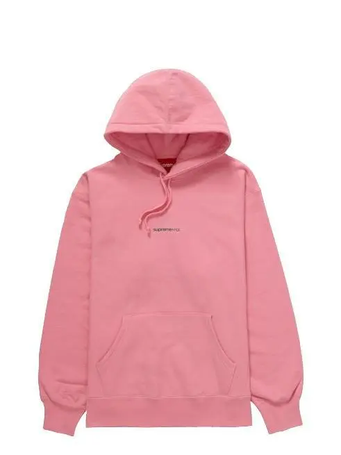 Supreme Number One Hooded Sweatshirt - Pink