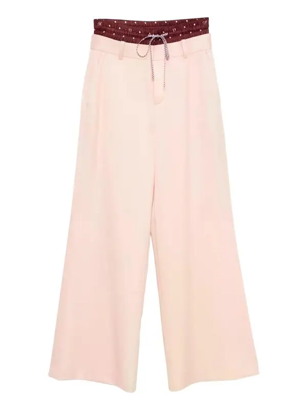 Monse Double Waistband Trousers - Pink