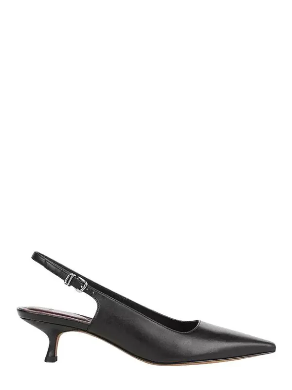 Vince Sabra Pointed Slingback Pumps - Black