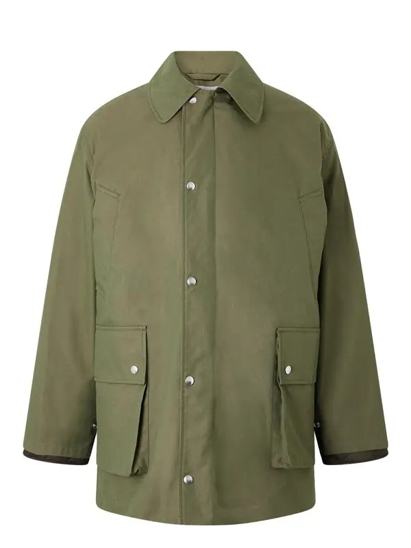 Our Legacy Hunter Cotton-blend Twill Coat - Green