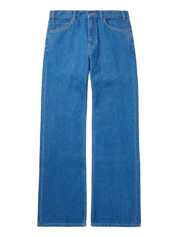 Celine Relaxed Straight-leg Jeans - Blue