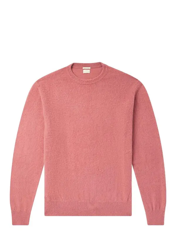 Massimo Alba Kane Brushed-cashmere Sweater - Red