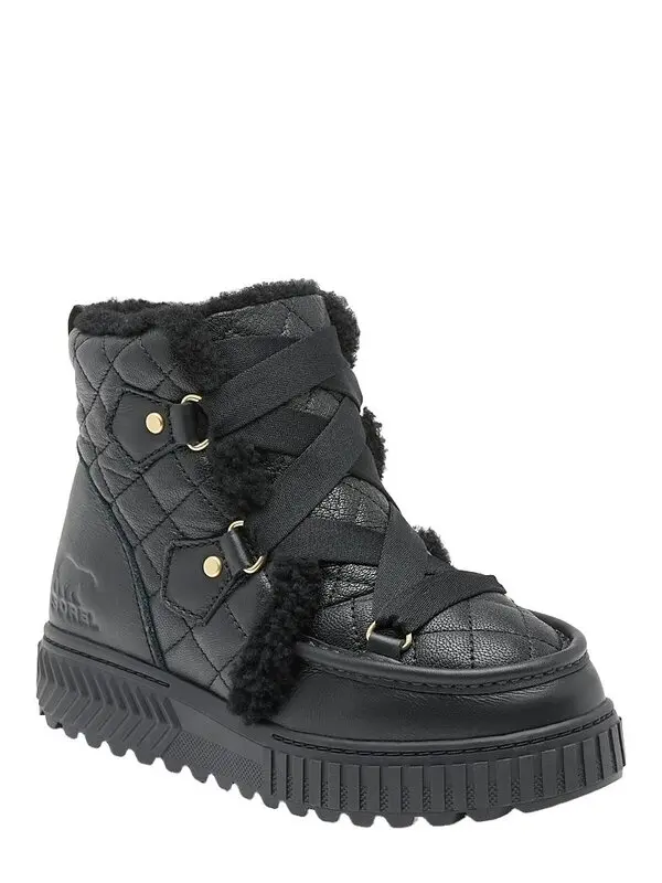 Sorel Ona Ave Alpine Waterproof Boots - Black
