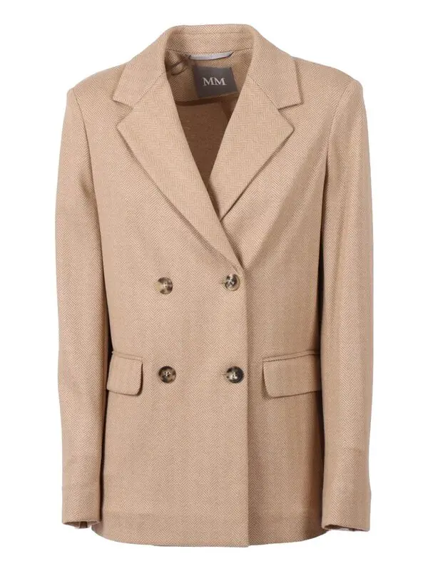 Max Mara Jersey Jacket - Beige