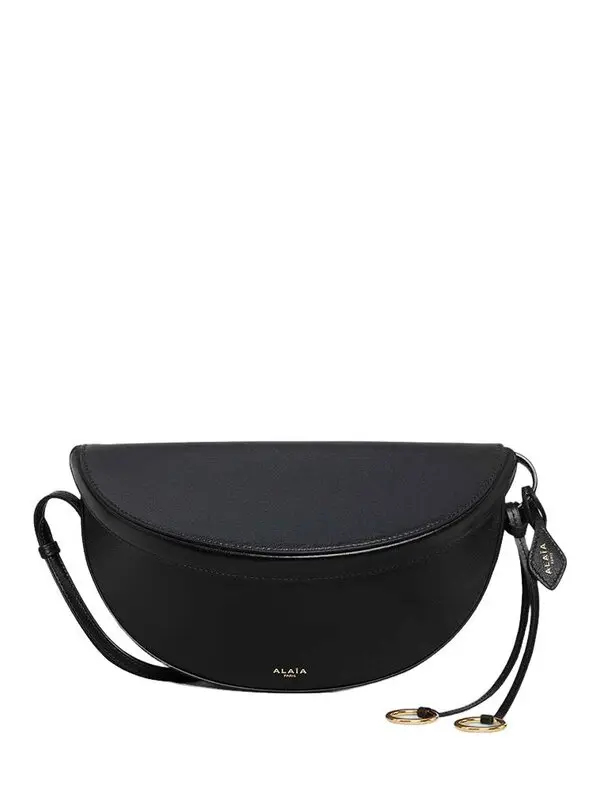 Alaïa Hip East West Bag - Black
