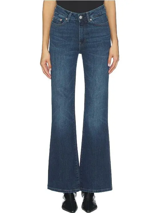 DL1961 Claira Instasculpt Straight Boot Jeans - Lake Dusk