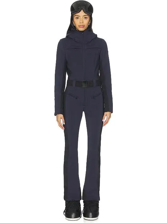 Goldbergh Parry Ski Suit In Navy - French Blue