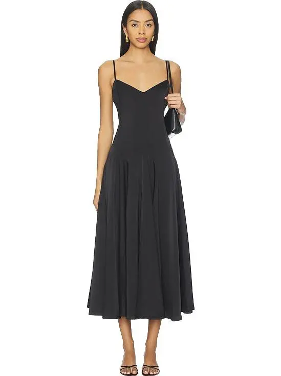 Polo Ralph Lauren Paneled Satin Dress - Polo Black