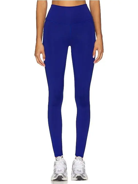 Varley Assure High Rise 28 Legging In Blue - Sodalite Blue