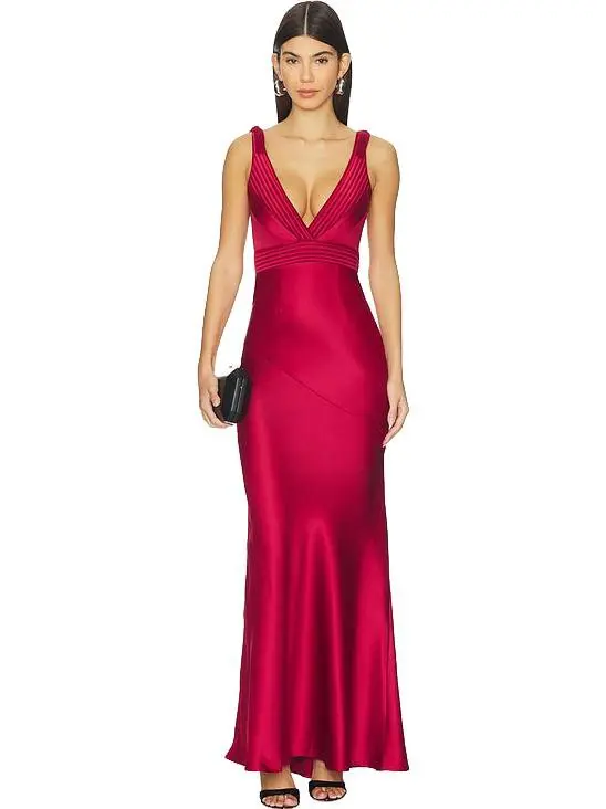ZHIVAGO Beloved Gown - Ruby