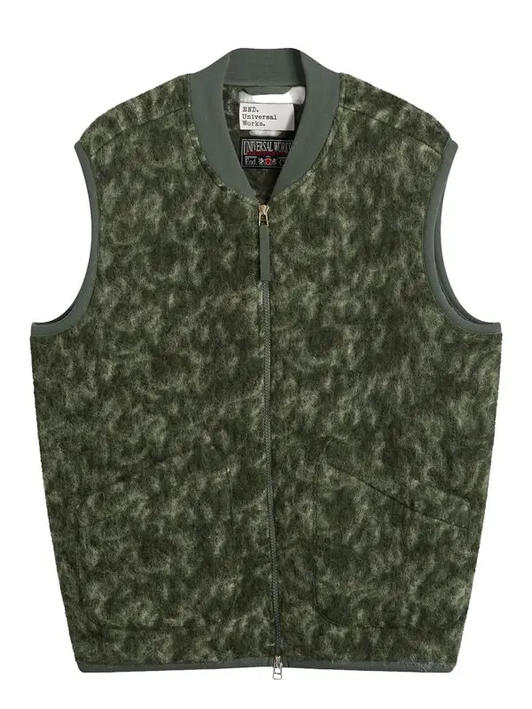 Universal Works X Snug Gilet - Olive