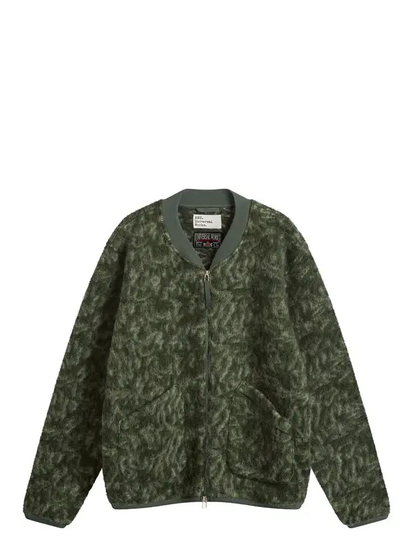 Universal Works Snug Bomber Jacket - Olive