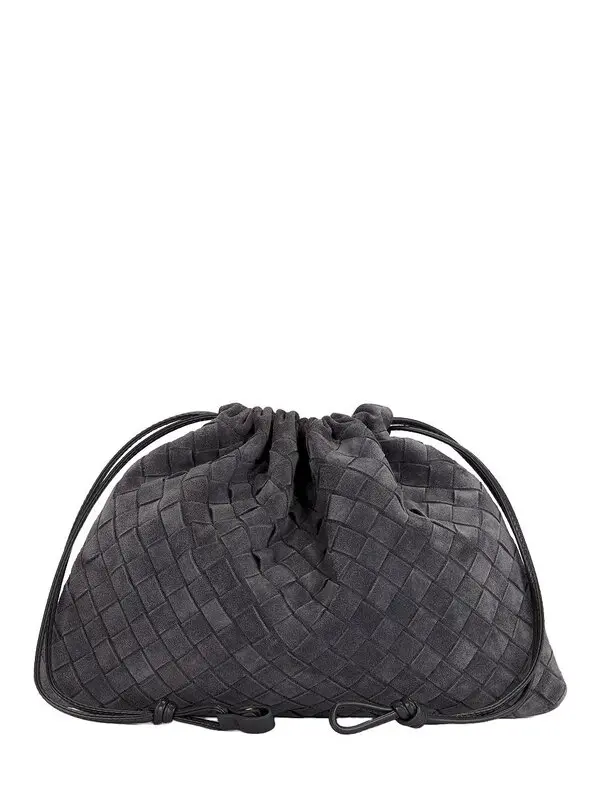 Bottega Veneta Intrecciato Dustbag - Graphite & Gold
