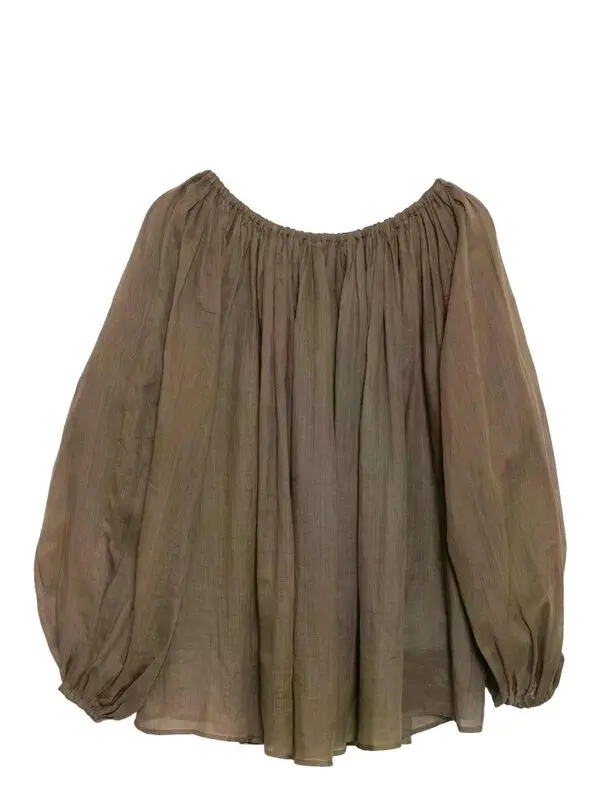 BAMBAH Petra Blouse - Brown