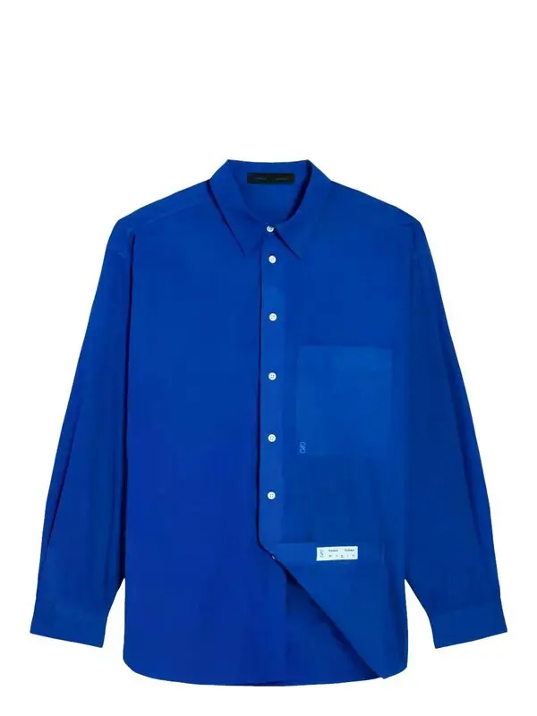 Proenza Schouler Simon Pocket Shirt - Blue