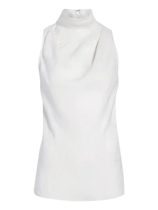 Proenza Schouler White Label Taryn Jacquard Twisted Top - White