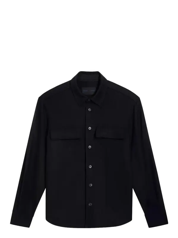 Proenza Schouler Beni Pocket Shirt - Black