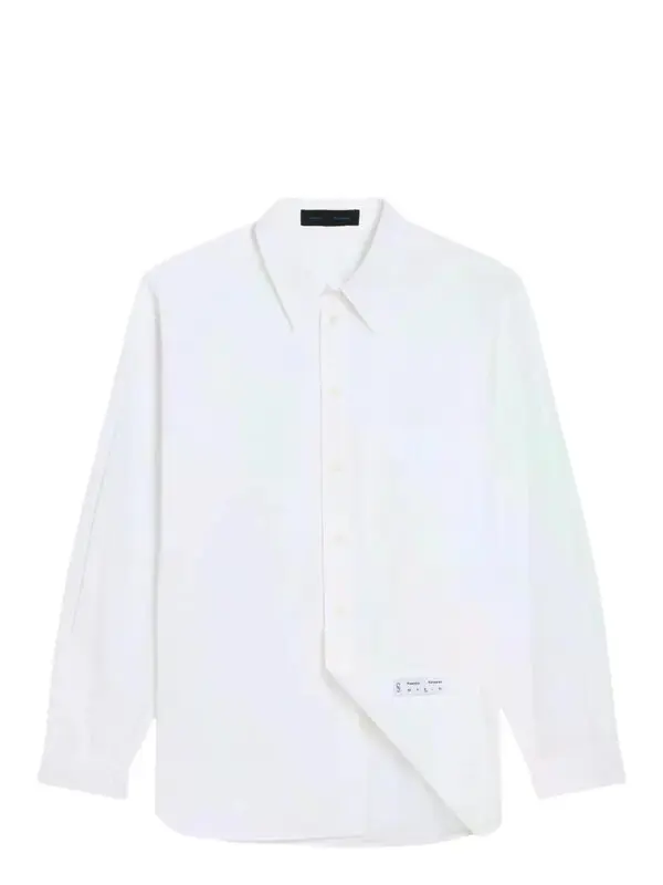Proenza Schouler Simon Poplin Shirt - White