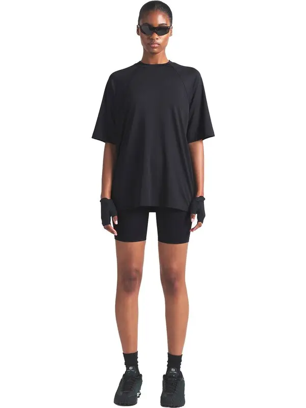 SKIMS Oversized Tee - Obsidian
