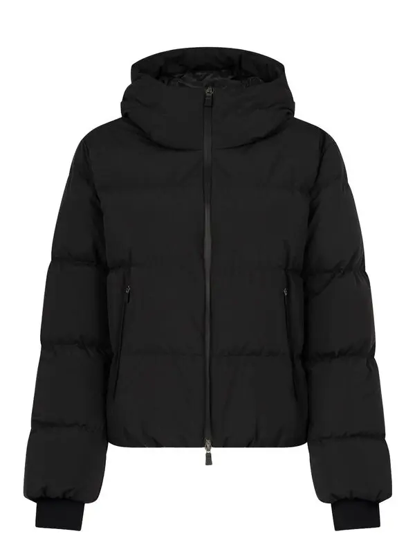Herno Short Down Jacket 2layers - Black