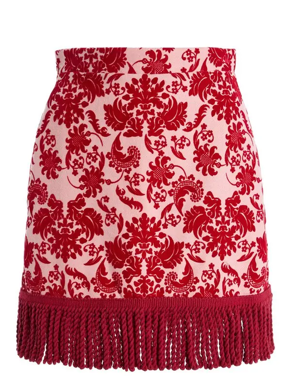 La Veste Cher Mini Skirt - Red