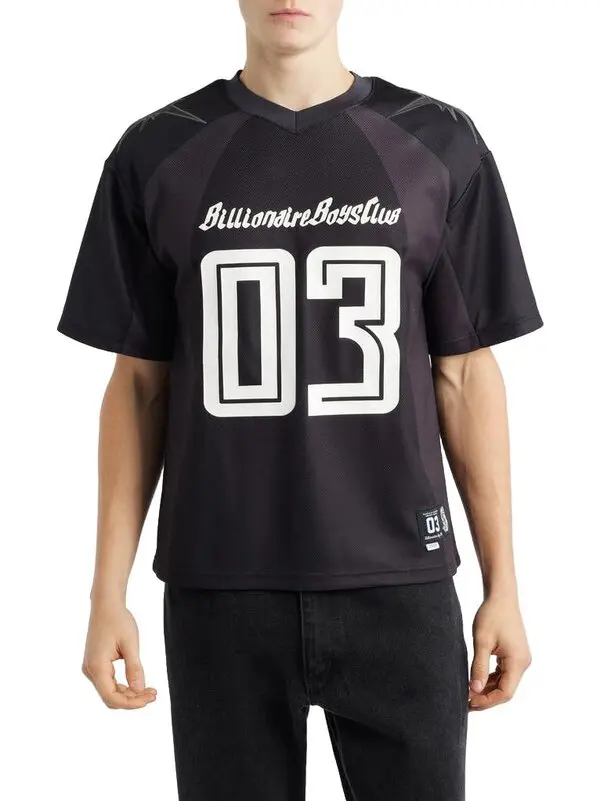 BILLIONAIRE BOYS CLUB Bb O-line Jersey T-shirt - Black