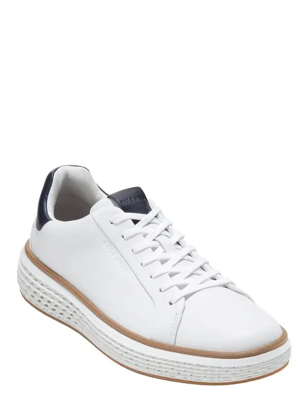 Cole Haan Grandpro Court Skyweave Sneaker - Optic White/ch Midnight Moon