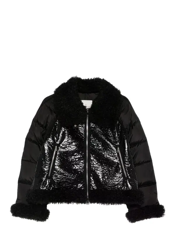 Moncler Zipped Bomber Jacket - Black