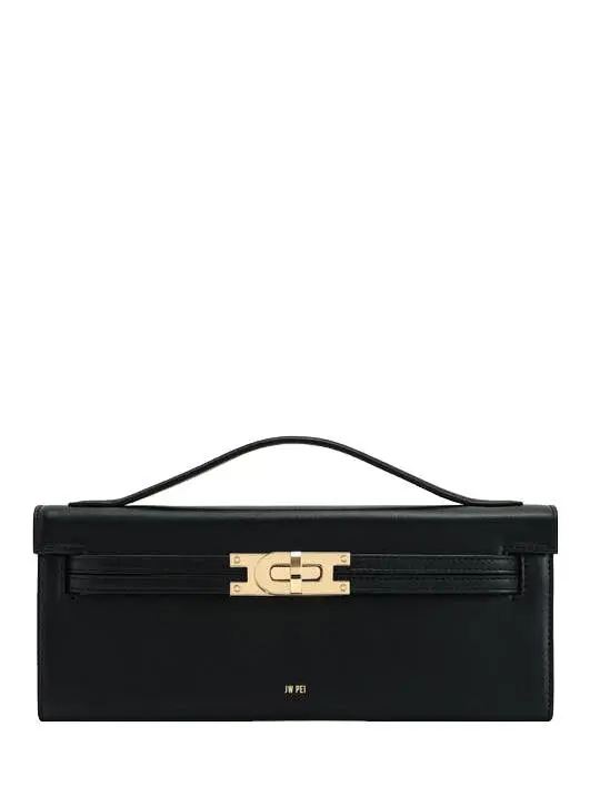 Jw Pei Bria Faux Leather Top Handle Bag - Black