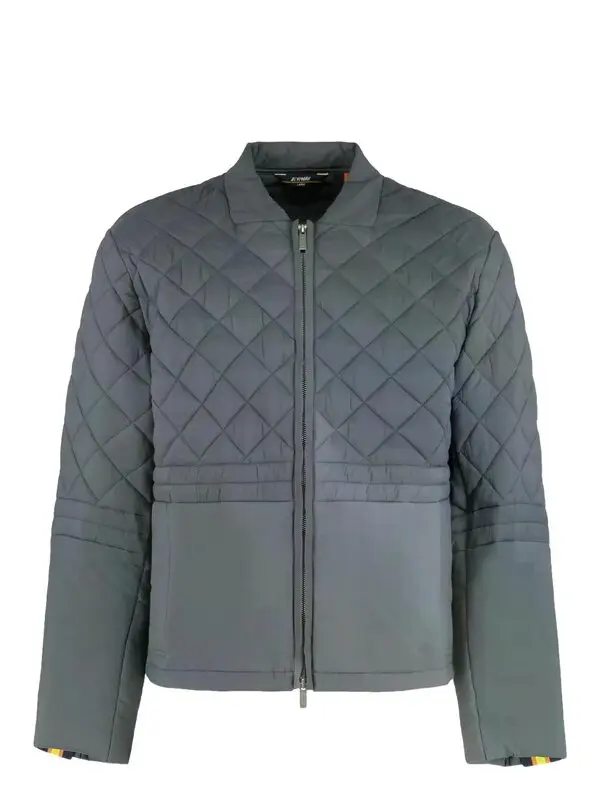 K-WAY Quilted Bariol Jacket - Grey