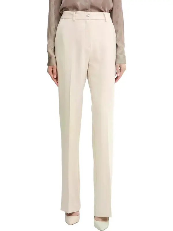 Guess Straight Leg Trousers - Neutrals